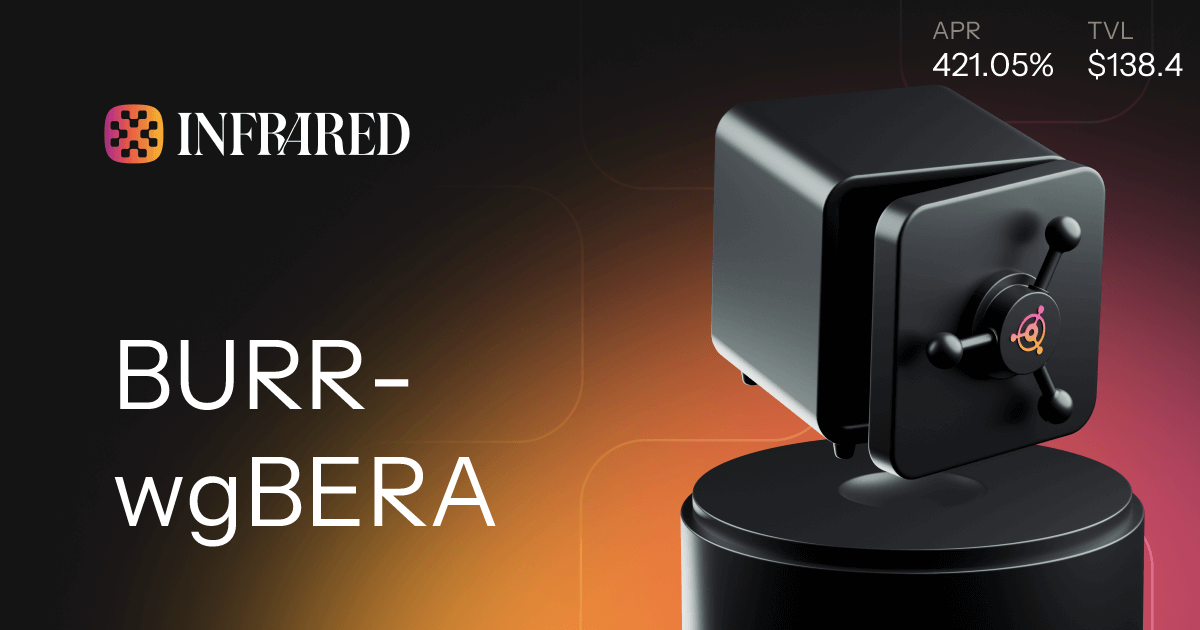 BURR-wgBERA | PoL vault | Infrared Finance