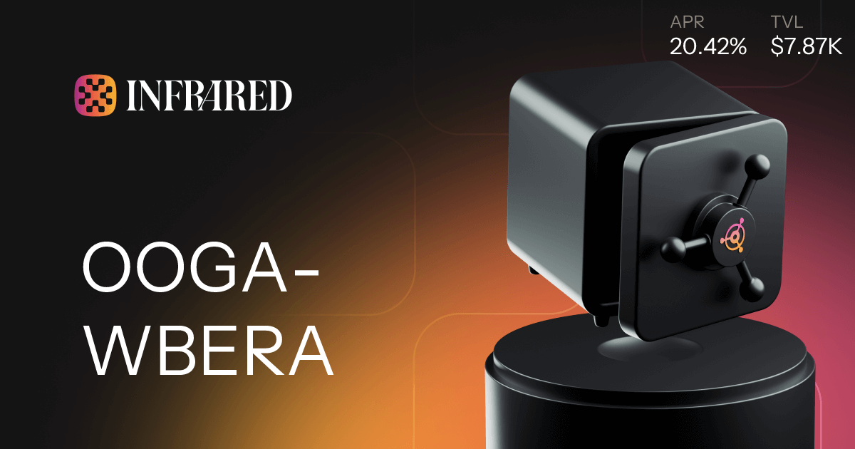 OOGA-WBERA | PoL vault | Infrared Finance