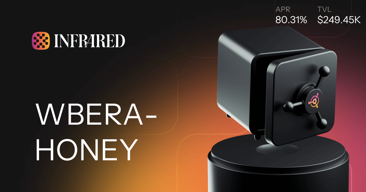 WBERA-HONEY | PoL vault | Infrared Finance