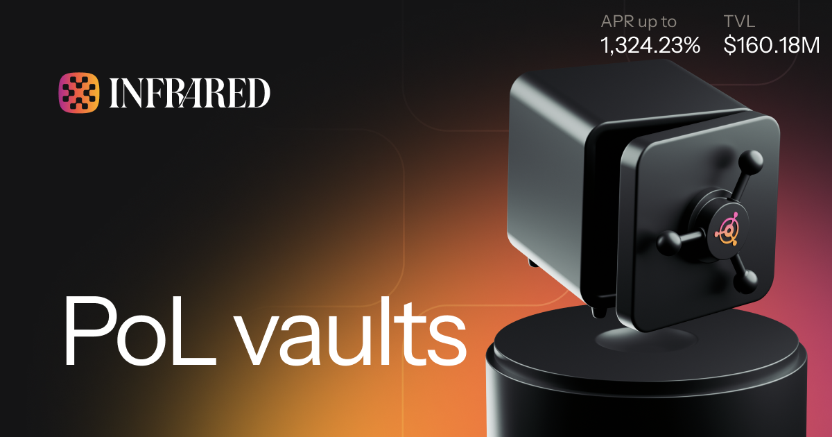 PoL vaults | Infrared Finance