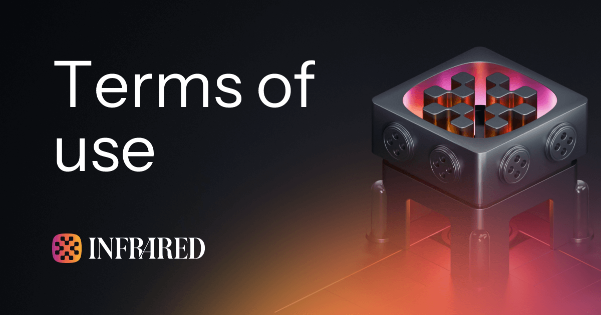 Terms of use | Infrared Finance